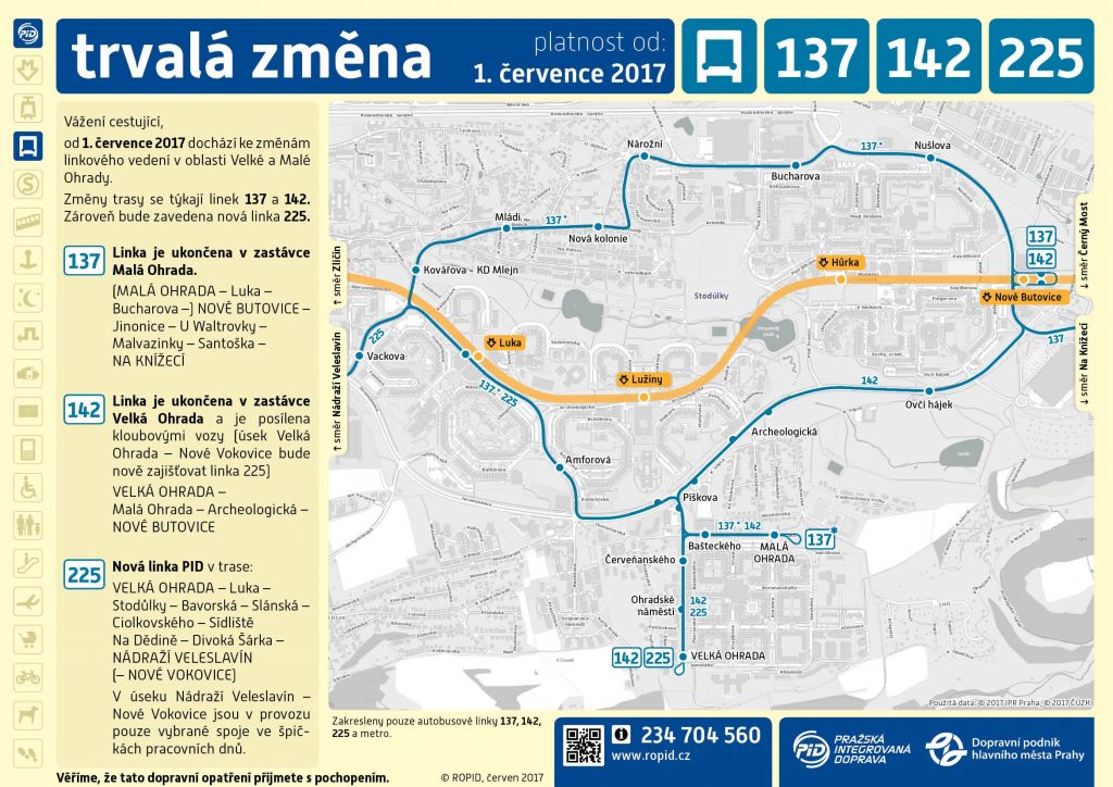Linka 137 – TRAM-BUS.cz