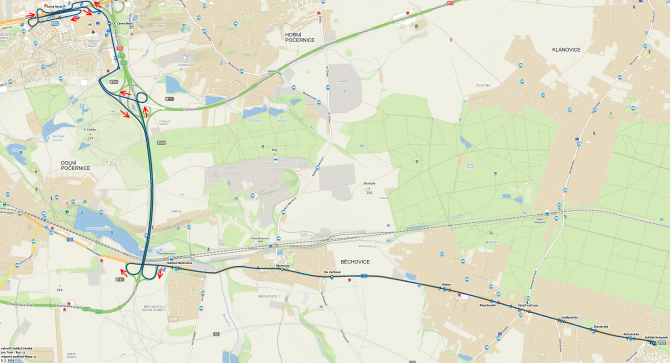 Linka 250 – TRAM-BUS.cz