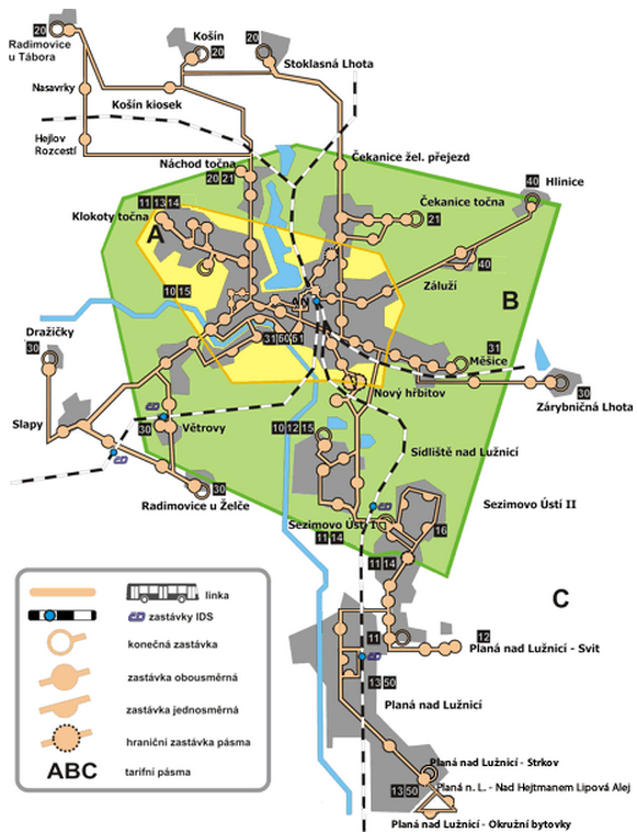 Tábor – TRAM-BUS.cz