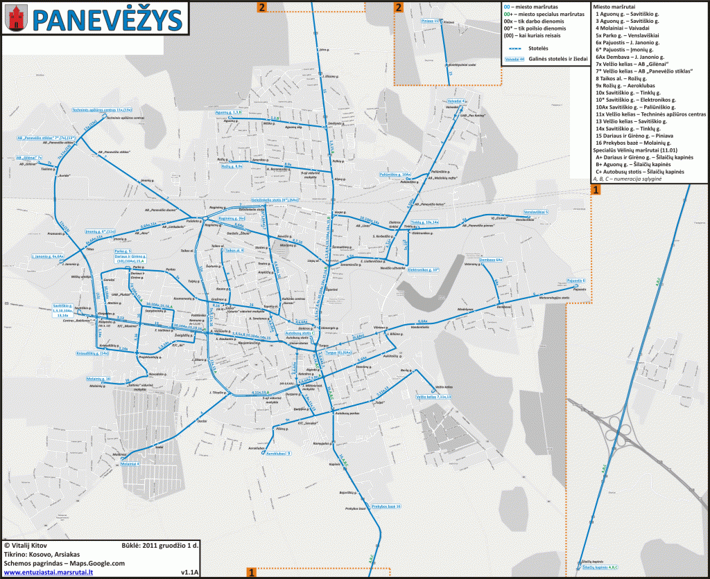 Panevėžys – TRAM-BUS.cz